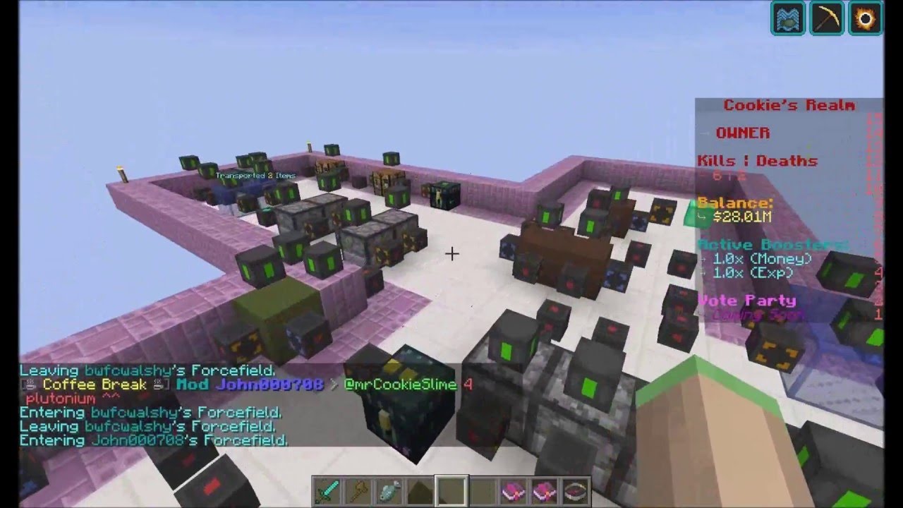 Plugin Sneak Peek - Slimefun 4 (Item Transport) - YouTube