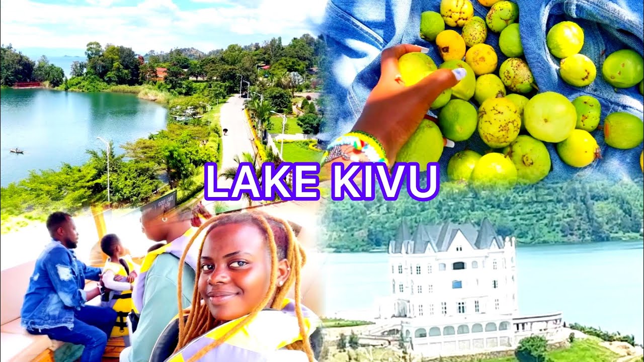 Trip to kibuye LAKE KIVU / Hiking in island/ amapera hagati mukarwa # ...