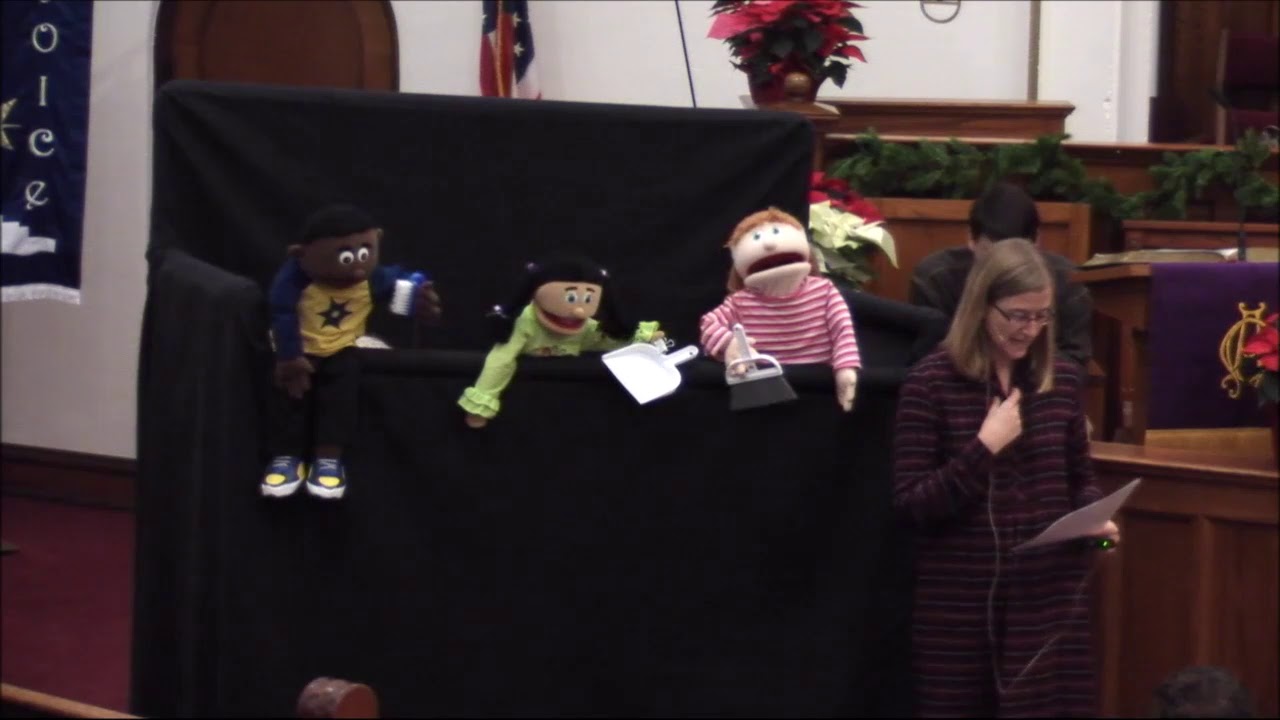 Puppet Ministry 12-16-2018 Puppets Talking About Christmas - YouTube