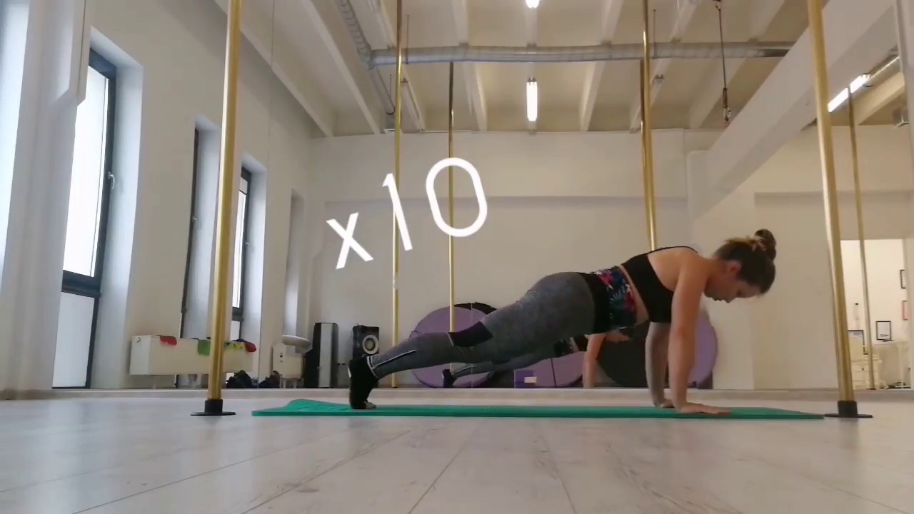 Pole Dance Strength Exercises - YouTube