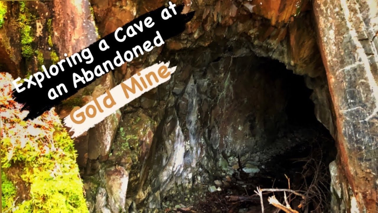 Exploring a Cave at an Abandoned Gold Mine - YouTube