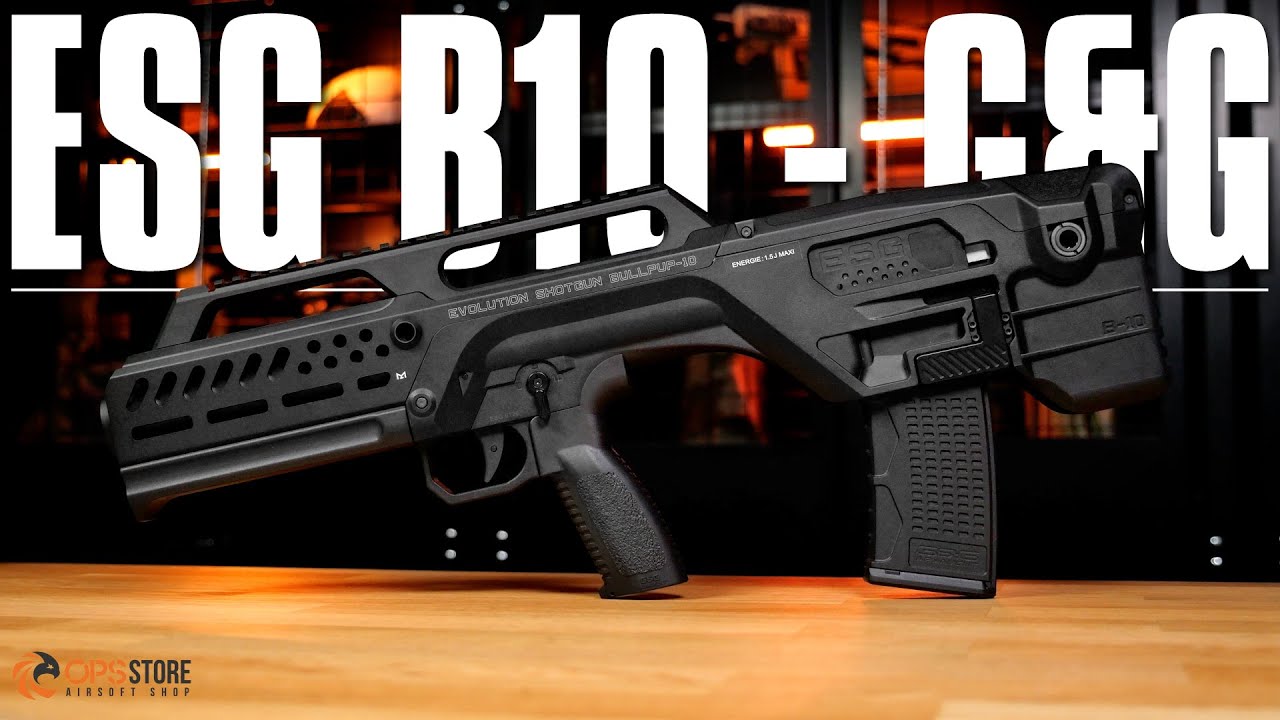 ESG B10 - G&G Armament : Le Premier Fusil À Pompe Auto GBBR signé G&G ...