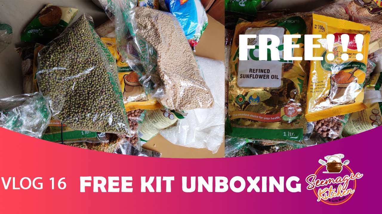 Free Ration kit by Kerala Govt.🤝Unboxing Video/Unbaging Video /Happy ...