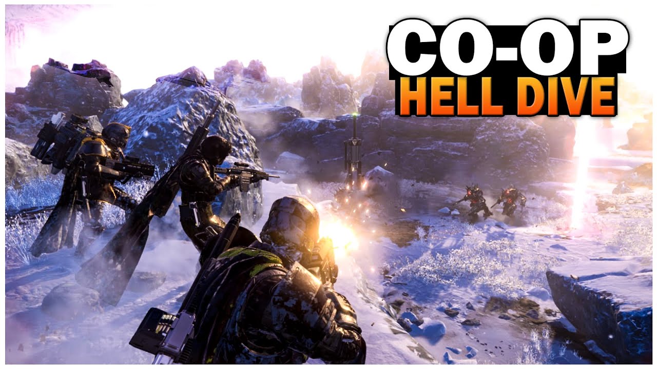 Helldivers 2 | CO-OP Gameplay Transfer E-710 To Shuttle Hardest Difficulty (No Commentary) - YouTube