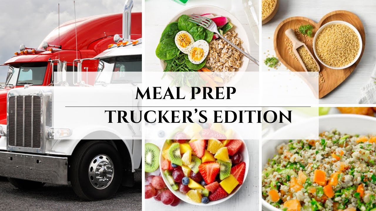 WHAT MY HUSBAND EATS IN A WEEK| MEAL PREP WITH ME | FLAT-BED DRIVER ...
