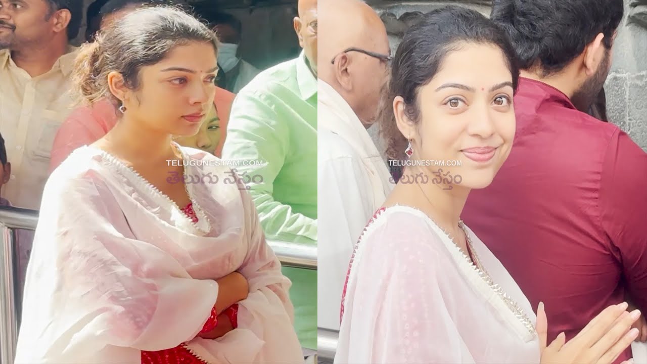 Telugu Cinema Actress Varsha Bollamma Looking Super Cute In Tirumala telugu-cinema-actress-varsha-bollamma-looking-super-cute-in-tirumala