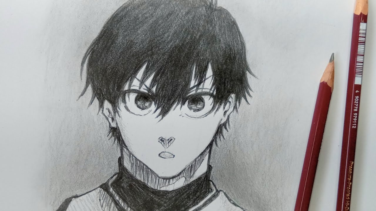 How to Draw ISAGI YOICHI / Blue Lock - YouTube