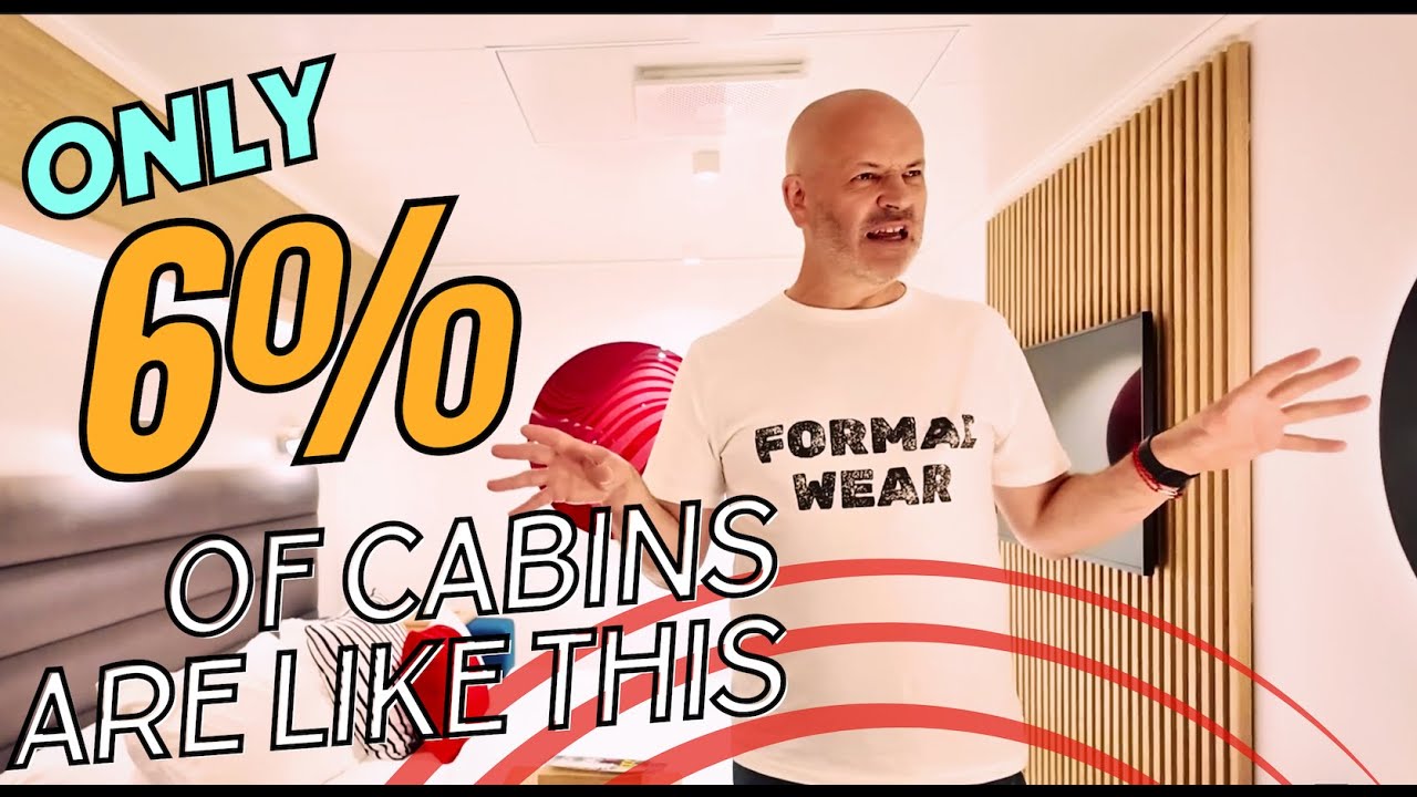 Virgin Voyages Resilient Lady Inside Cabin Tour - YouTube