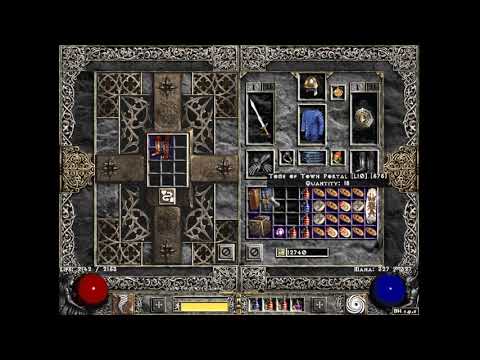 Diablo II Holy Grail - Hsarus' Iron Heel (127 of 502) - YouTube