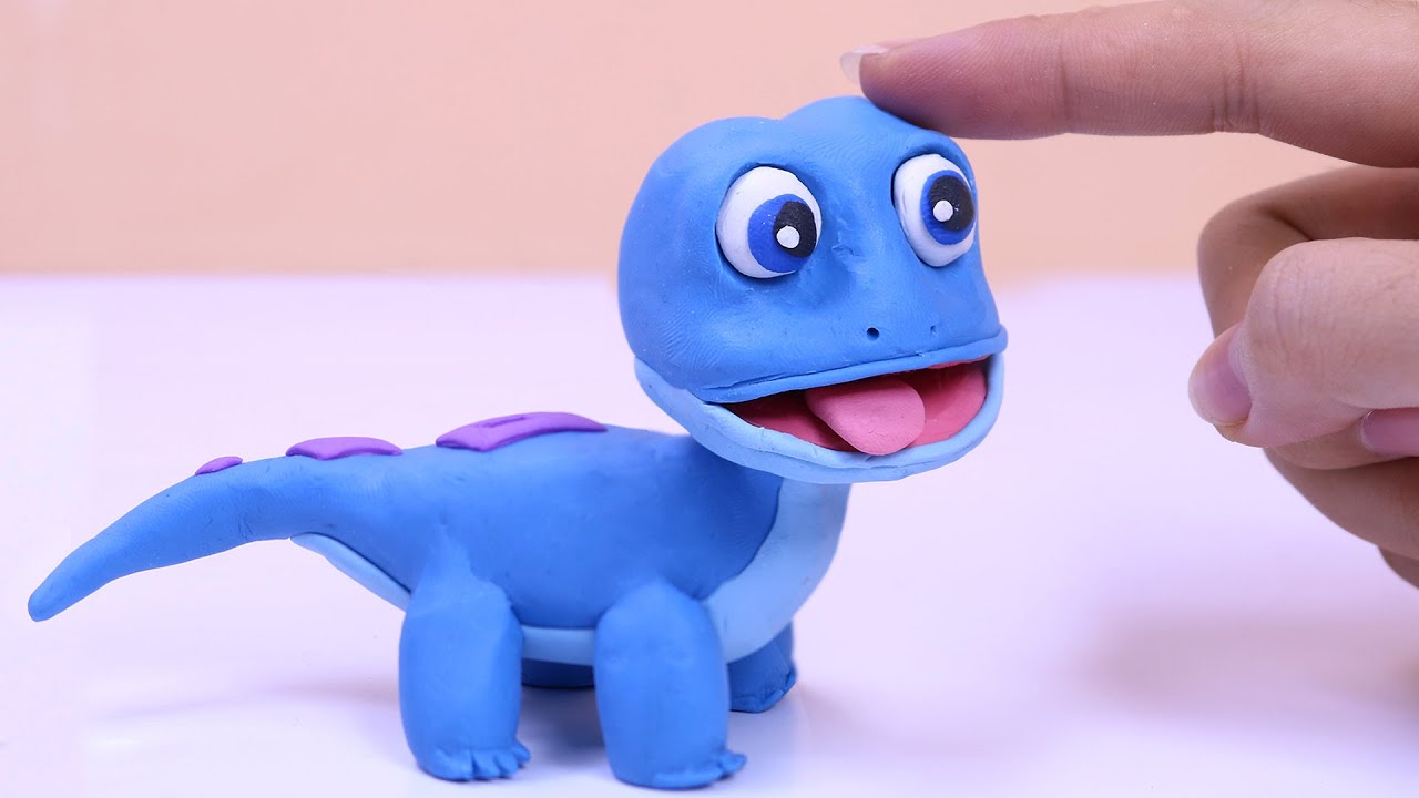 How to make Bruni (Disney) Frozen 2 | Polymer Claymation Tutorial ...