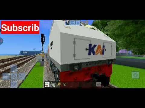 tutorial memasang kereta di game Indocraft 6 kereta api Indonesia #videokeren - YouTube