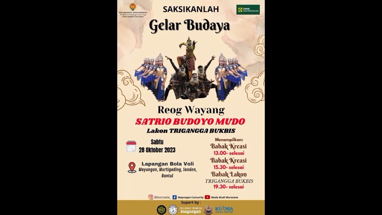 Latihan (Cuplikan) Reog Wayang Satrio Budoyo Mudo Lakon Trigangga ...