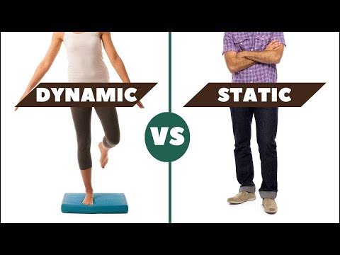 Dynamic VS Static Stretching - YouTube