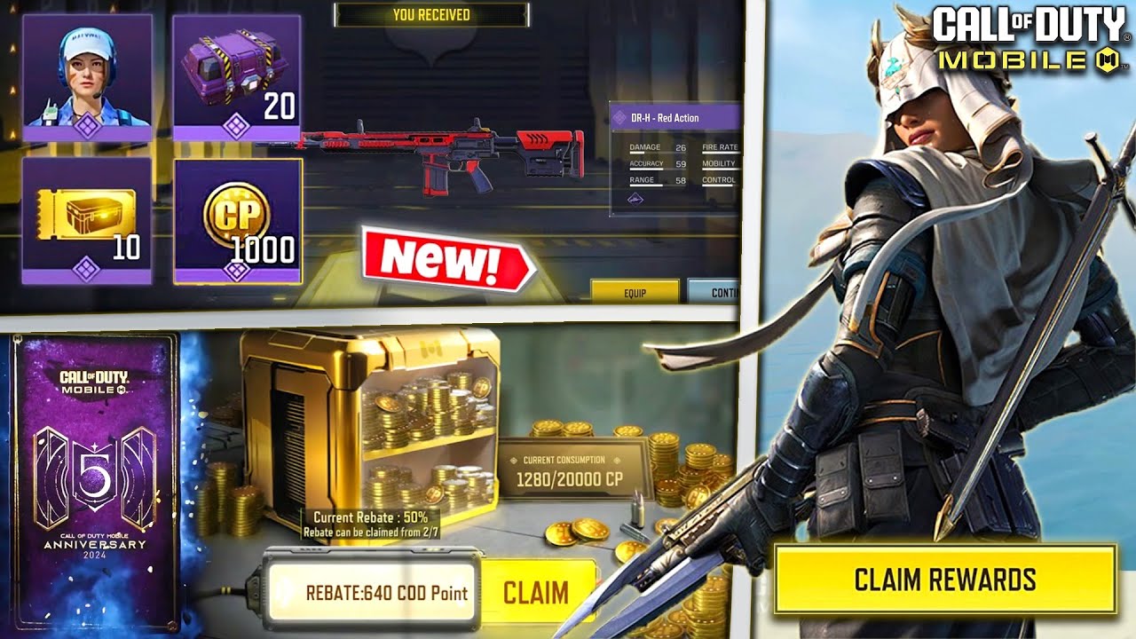 Double CP Event Replaced by... | Unlock Other Red Action Skins | More ...