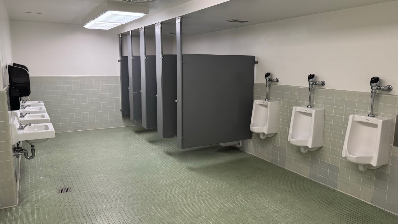 Recital Hall 2nd Floor Men’s Restroom Full Shoot! - YouTube