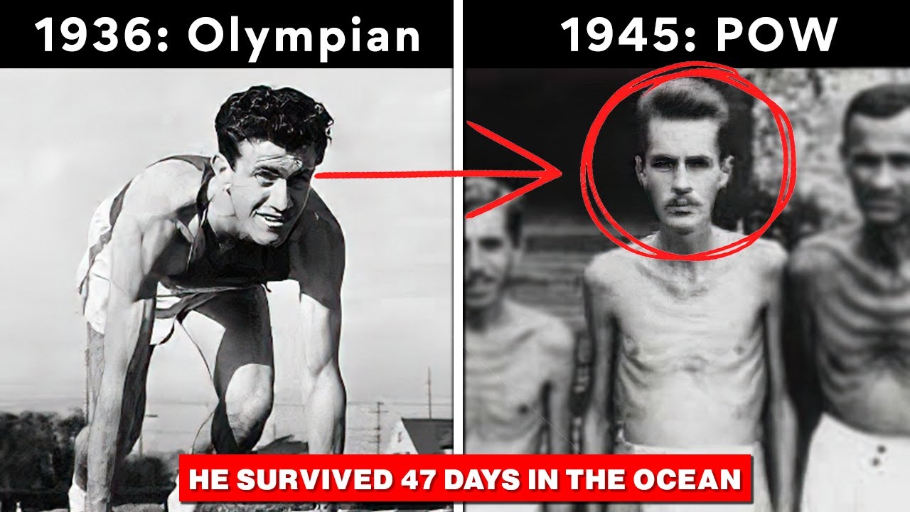 The Unbelievable Story of Louis Zamperini (WW2 Hero) - YouTube