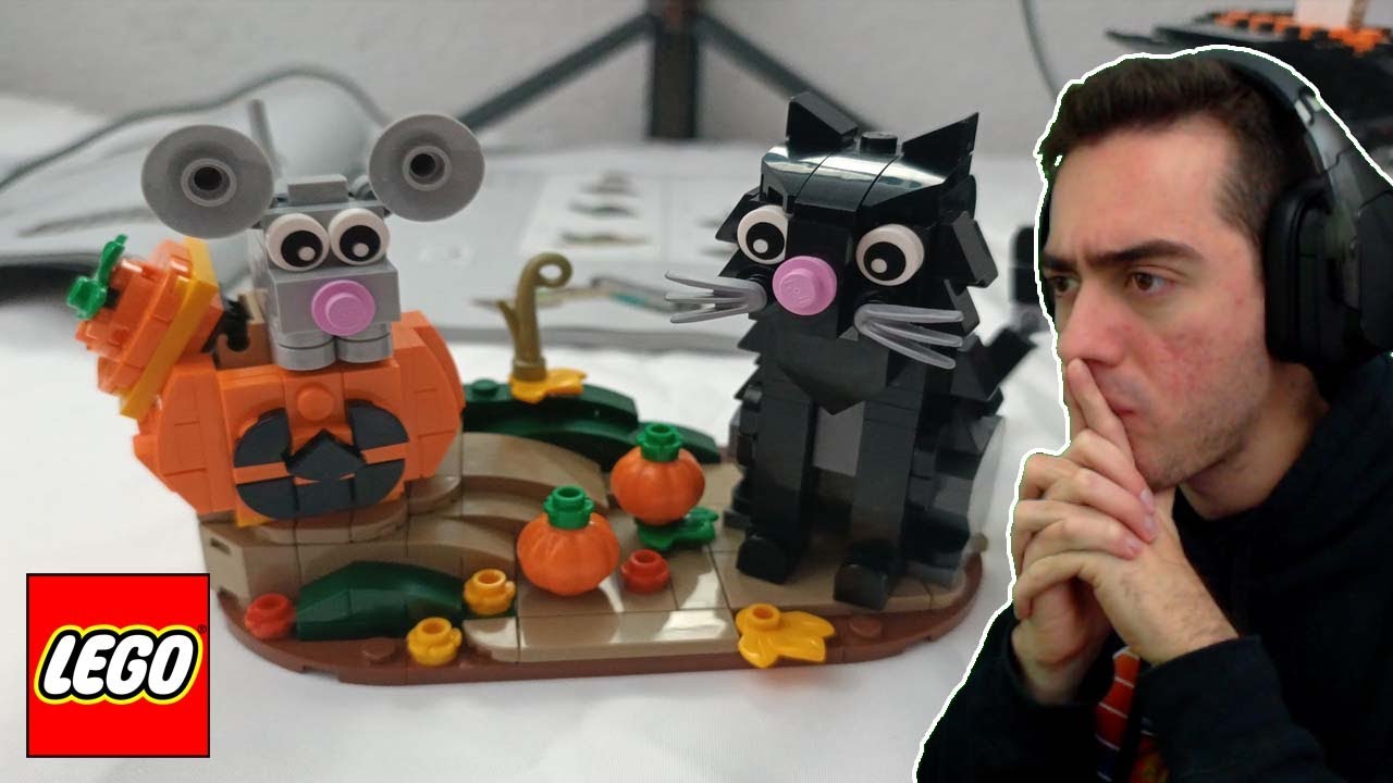 Armando LEGO Gato y Ratón de Halloween | Cat and Mouse Halloween | Set ...