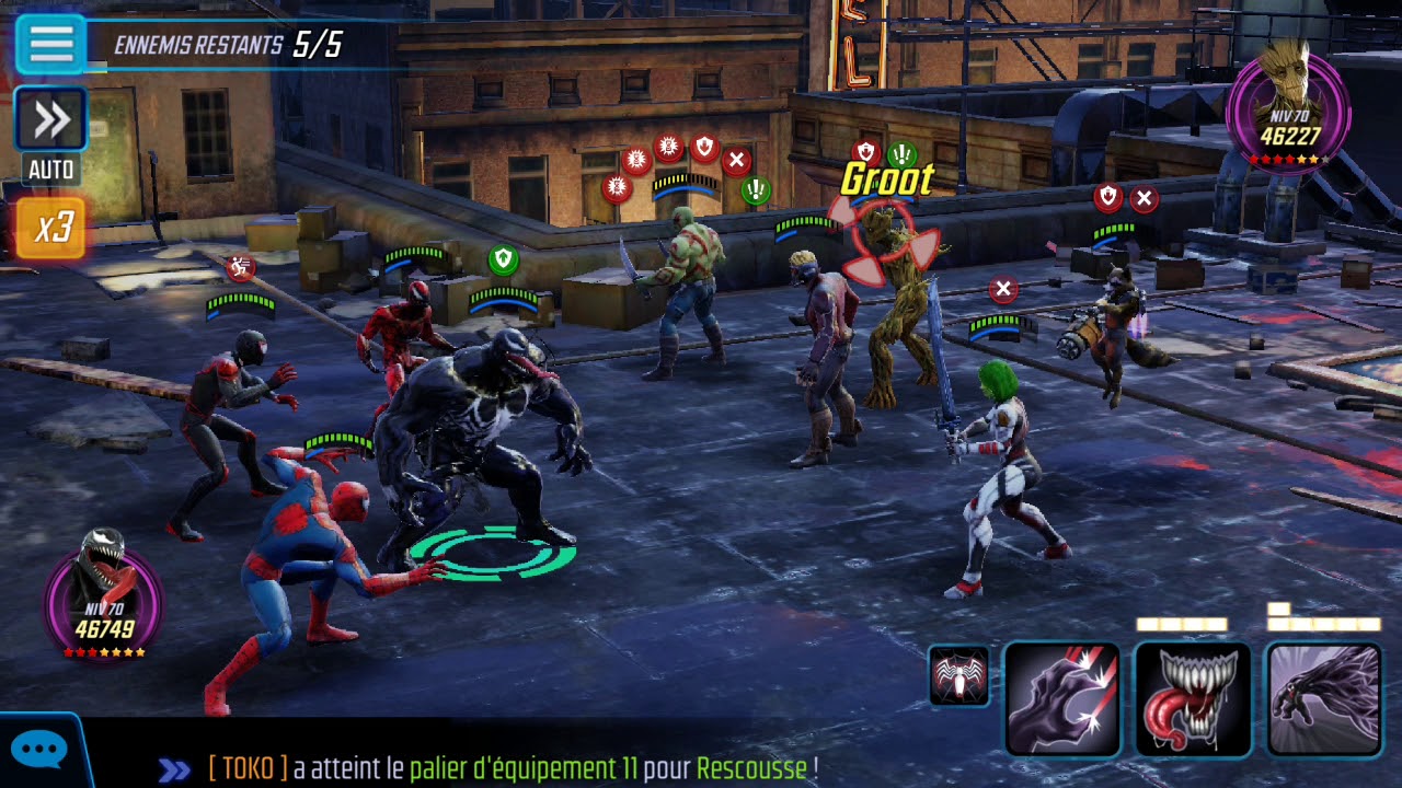 Spiderverse vs original GotG - YouTube