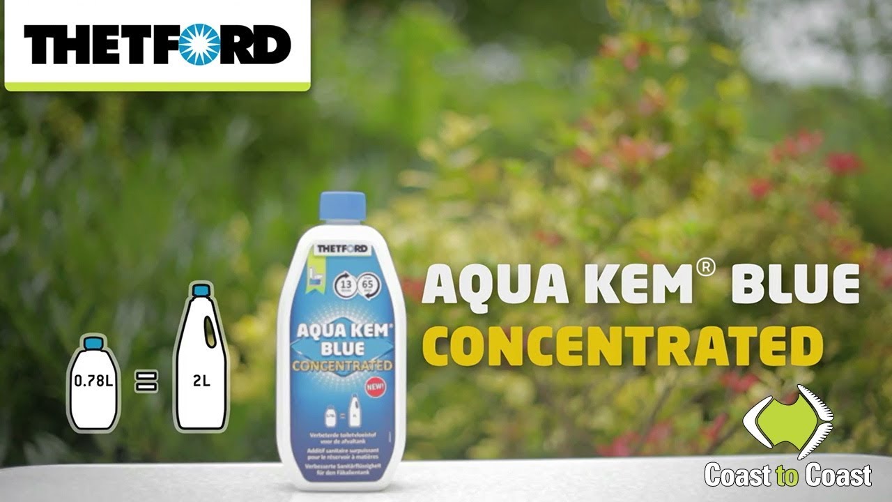 How to Use Aqua Kem Blue Concentrated - YouTube