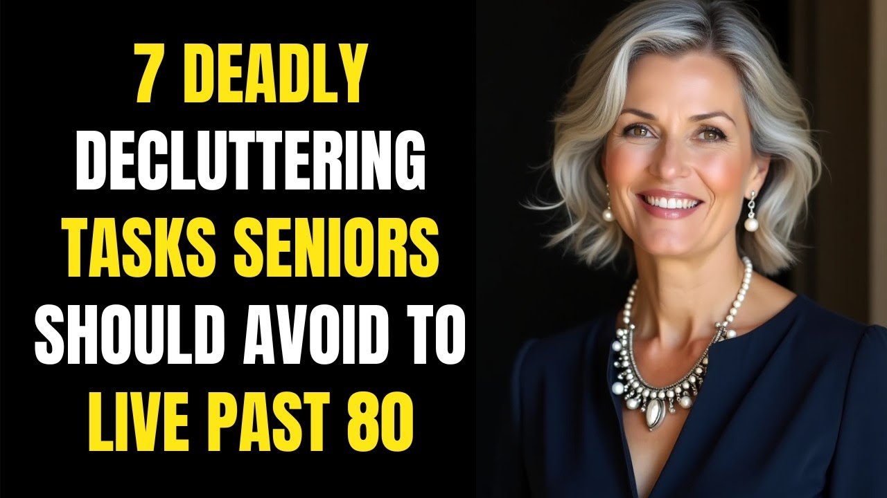 7 Deadly Decluttering Tasks Seniors Should Avoid to Live Past 80! Wise Aging Seniors - YouTube