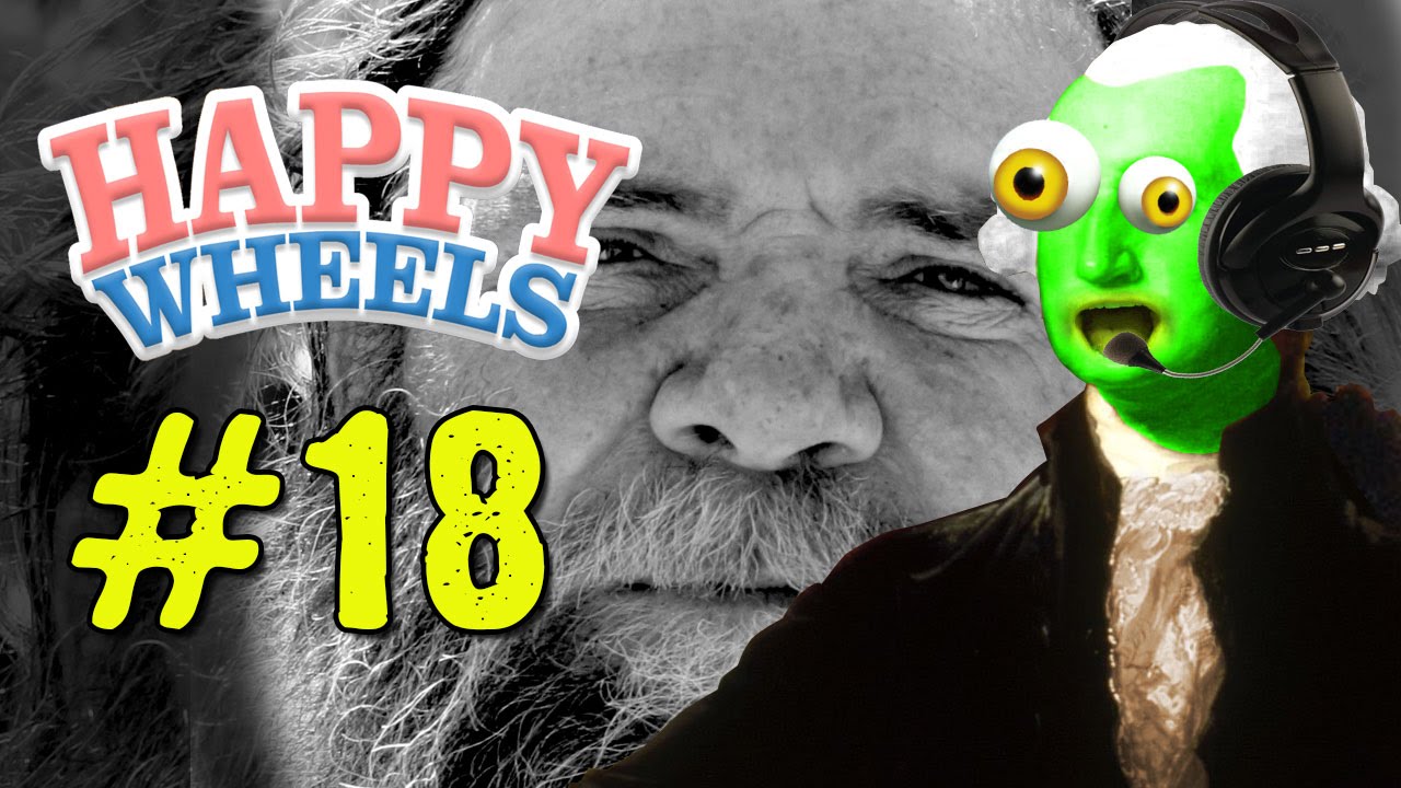 HOMELESS HOBO BWAINS!!! - ZGW Plays Happy Wheels #18 - YouTube