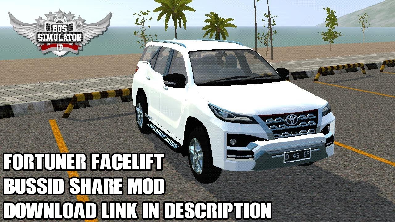 Bussid _ Toyota fortuner facelift model _ bus simulator Indonesia ...
