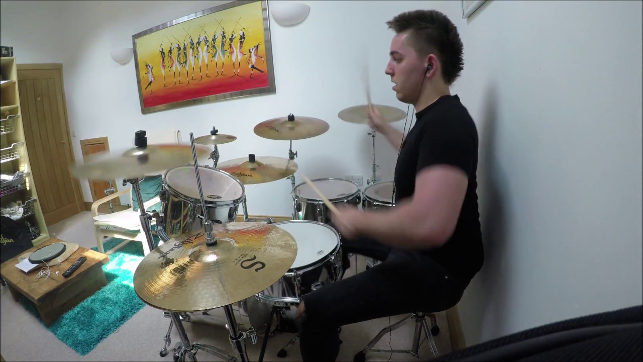 Wage War - Deadlocked (Drum Cover) - YouTube
