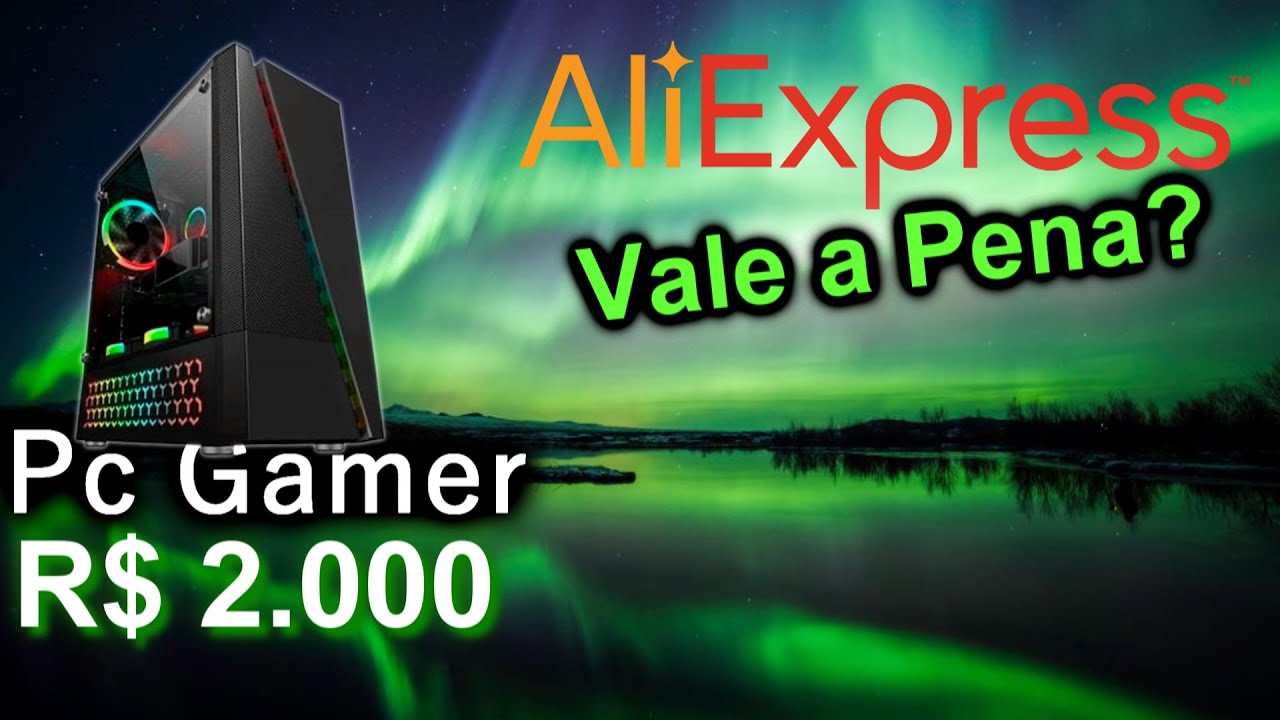 Pc gamer de R$ 2000 reais do aliexpress rodando todos jogos de 2020 em ...