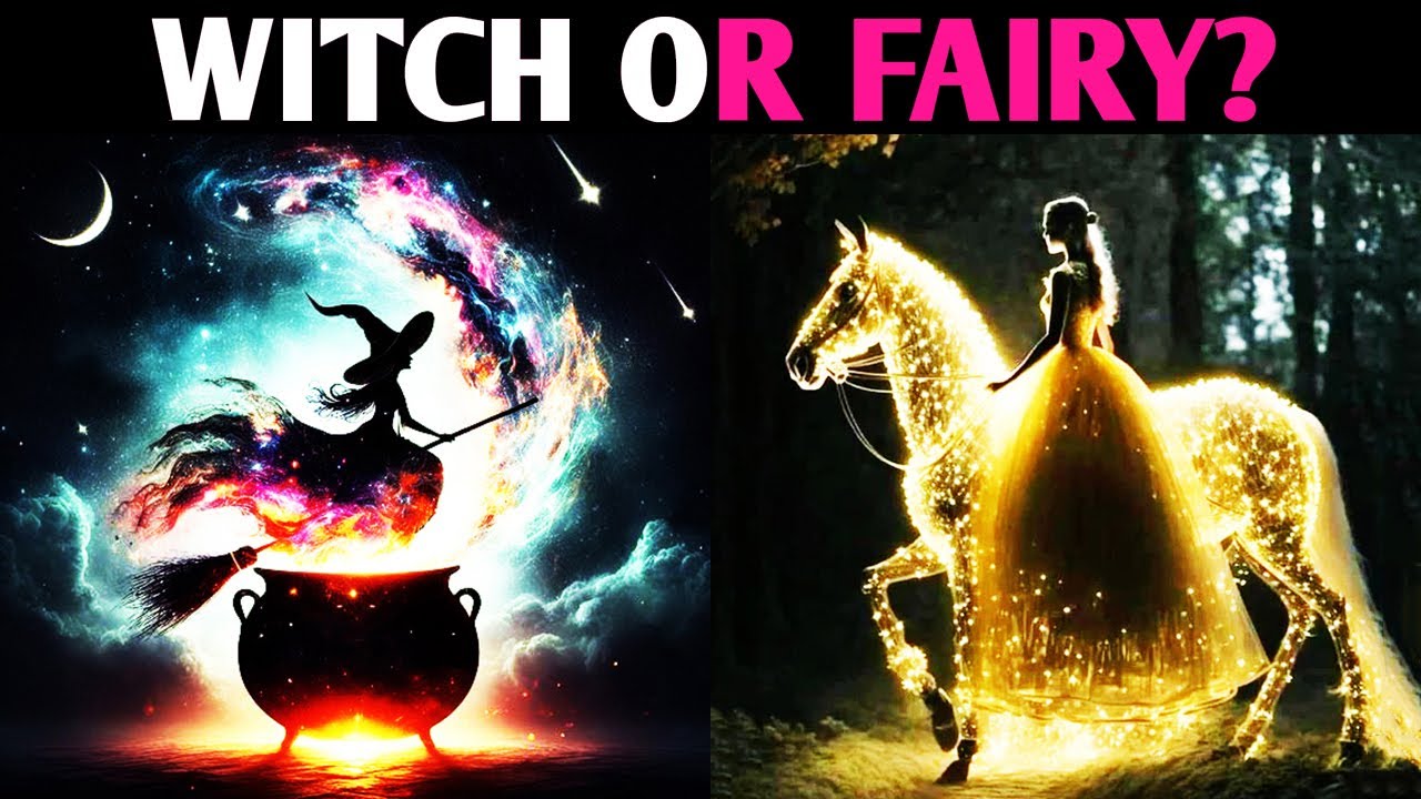 ARE YOU A WITCH OR A FAIRY? QUIZ Personality Test - 1 Million Tests ...
