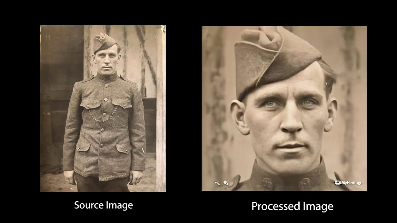 Animating Old Photos with Deep Nostalgia AI - YouTube