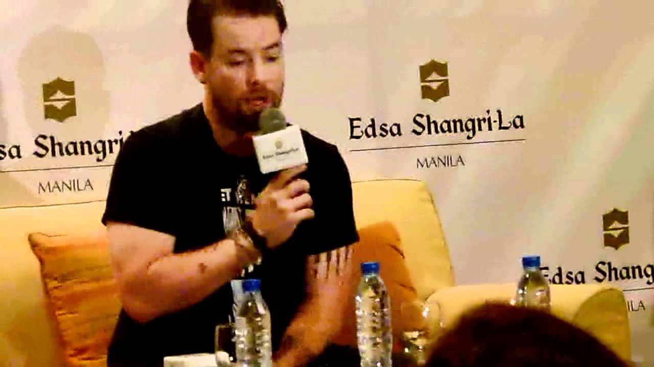 David Cook Press Conference - Manila 2012 (Part 1) - YouTube