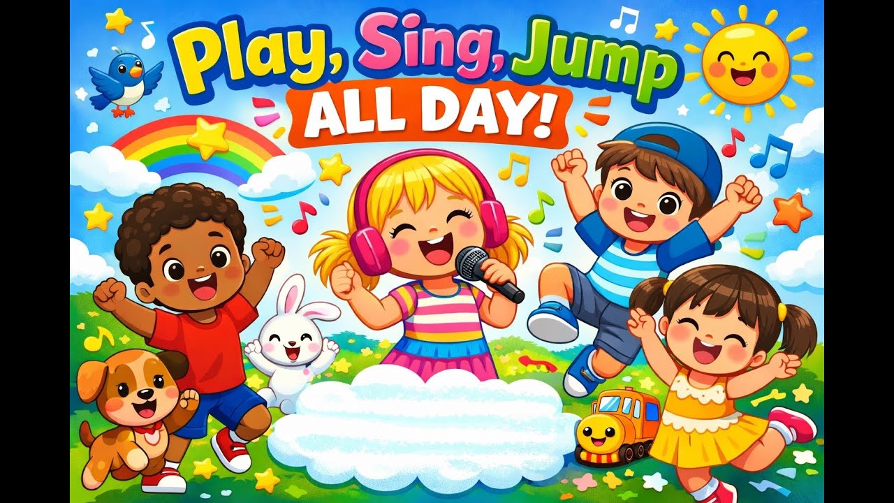 Play, Sing & Jump with Joy! 🎵 Kids Are Dancing Non-Stop! - YouTube