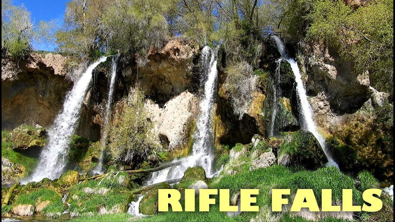 Rifle Falls - Rifle Falls State Park - YouTube