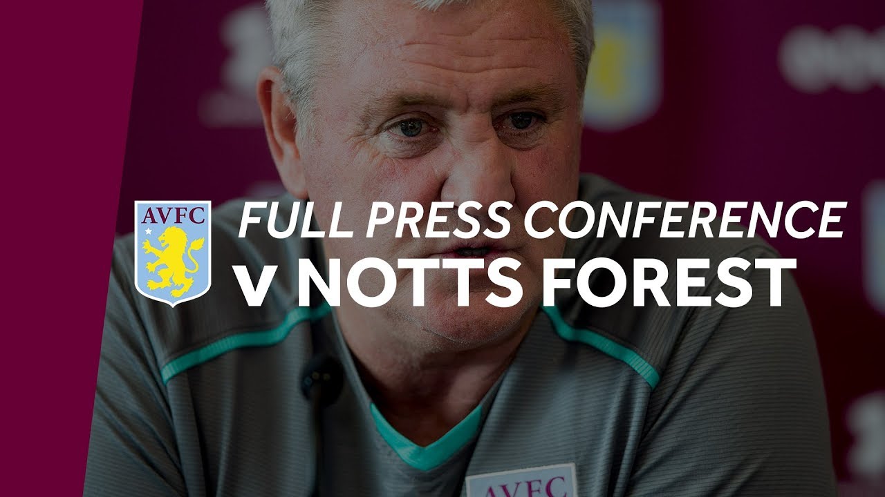 Press conference: Nottingham Forest home - YouTube