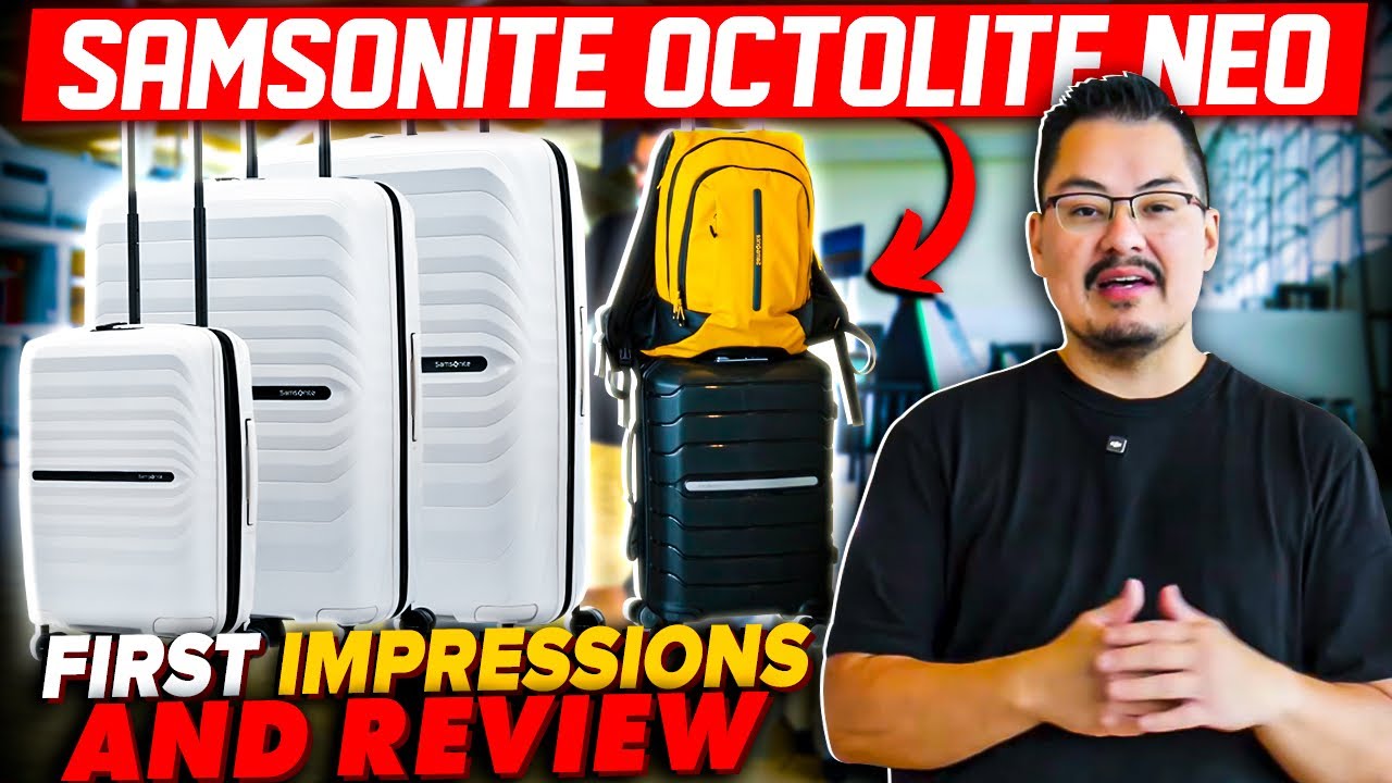 Samsonite Octolite Neo Luggage Range First Impressions Review - YouTube