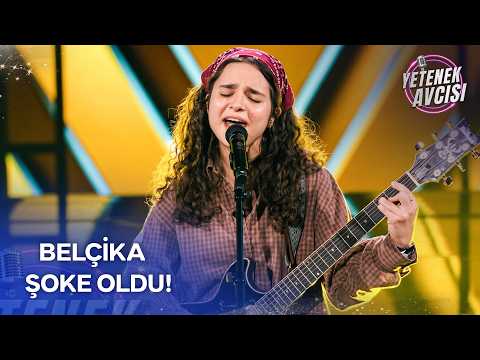 17 Yaşındaki Naz, “Habibi” ile BELÇİKA'YI BÜYÜLEDİ! | Yetenek Avcısı