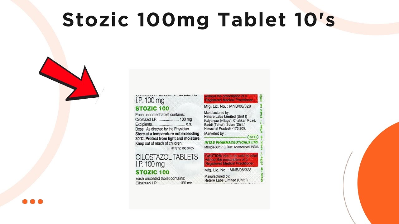 Stozic 100mg Tablet - Uses, Side Effects & Dosage - YouTube