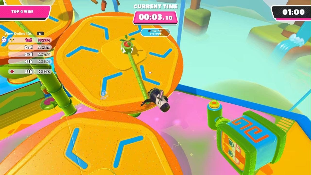 Fall Guys: Treetop Tumble 18.09 (Time Attack) - YouTube