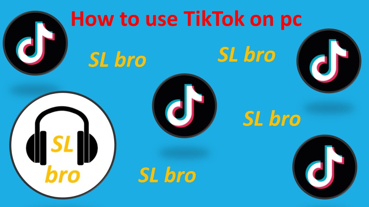 how to use Tik tok on pc - YouTube
