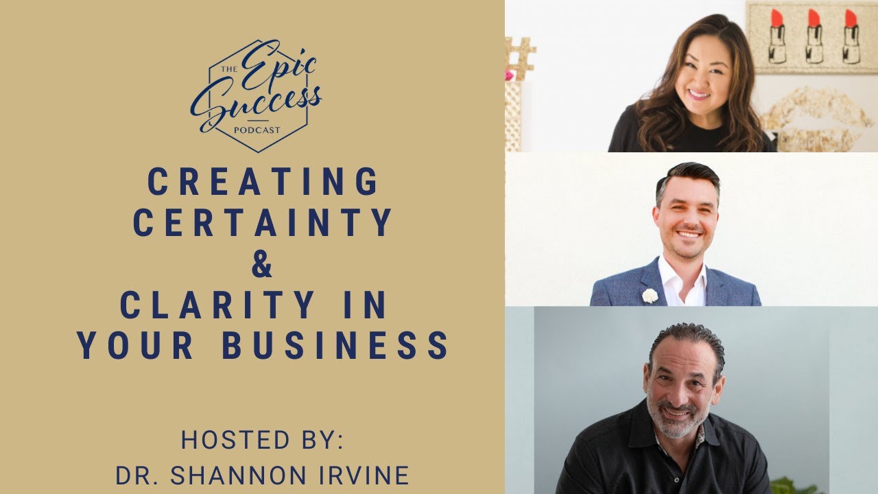 Creating Certainty and Clarity in Your Business | ESA Podcast 166 - YouTube