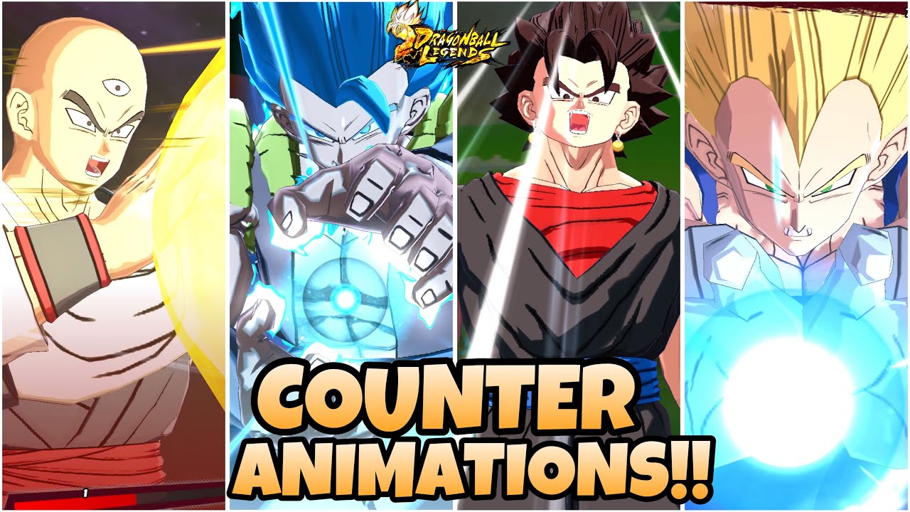 🔥BEST COUNTER ANIMATIONS IN DRAGON BALL LEGENDS!!!!🔥 - YouTube