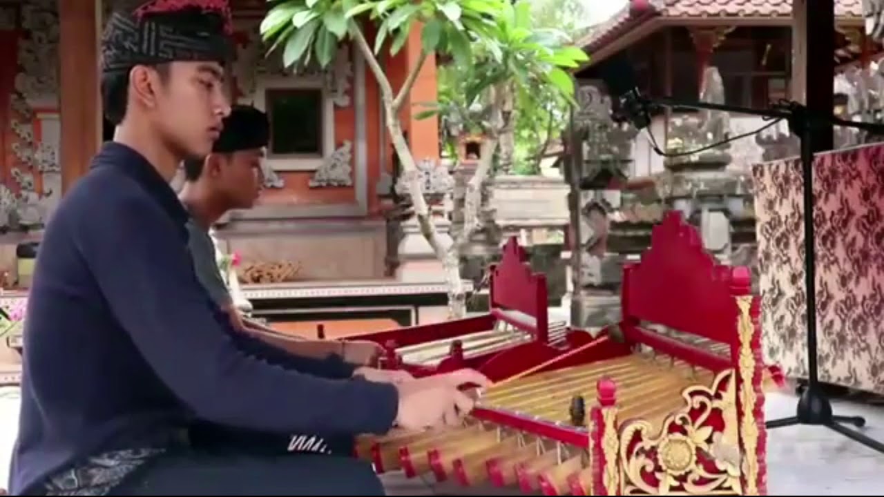 Angklung bali,musik tradisional bali - YouTube