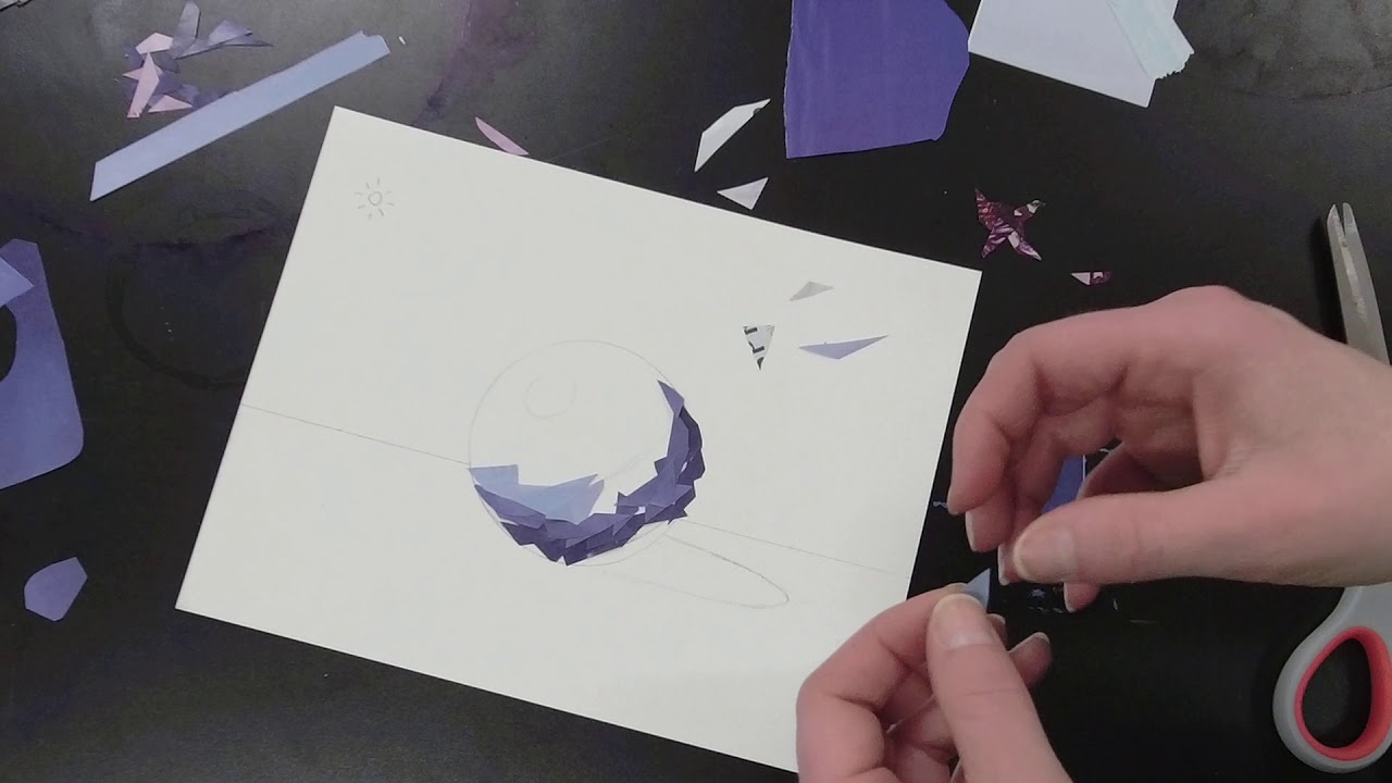 Collage Shading Demo part 1 - YouTube