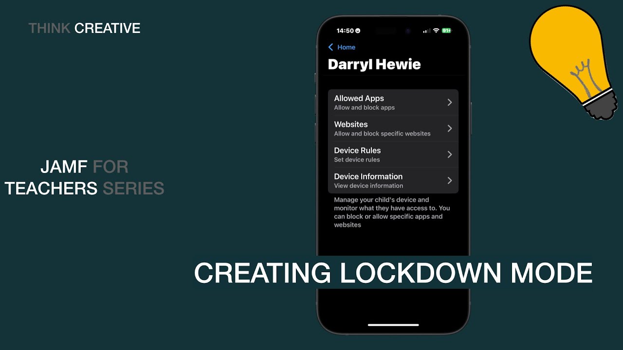 Using Jamf parent to lockdown a Childs iPad - YouTube