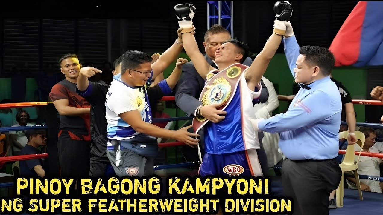 April 2, 2025 PINOY BAGONG KAMPYON NG SUPER FEATHERWEIGHT DIVISION ...