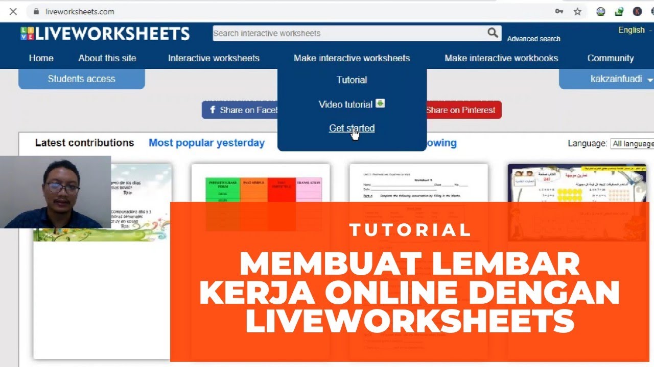 Cara membuat LKPD yang interaktif dan menarik dengan Media pembelajaran ...