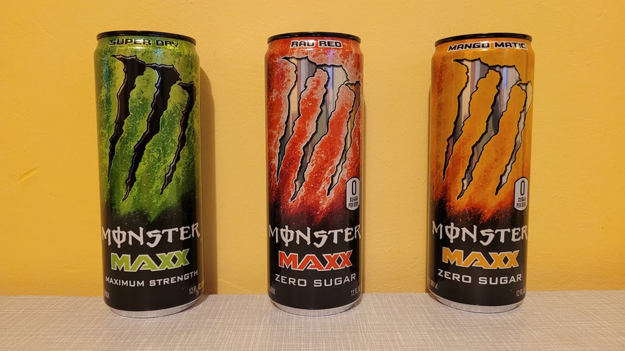 QUBEŁ ENERGOLA #19 Monster Maxx Super Dry, Rad Red, Mango Matic - YouTube