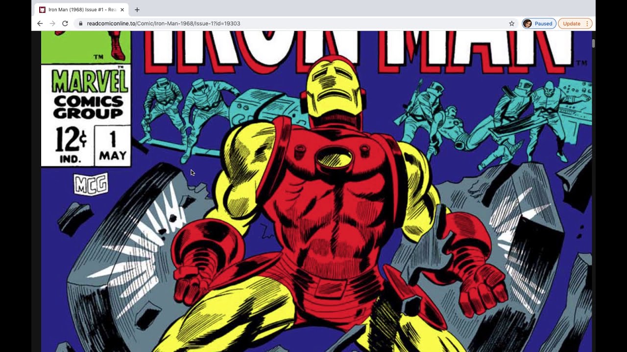 Comic Book Flashback: Invincible Iron Man #1 - YouTube