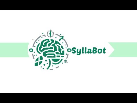 SyllaBot - Syllabi Generation Tool with AI - YouTube