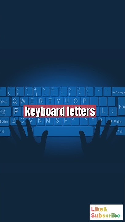 Why keyboard letters are NOT in alphabetical order? Why QWERTY? - YouTube